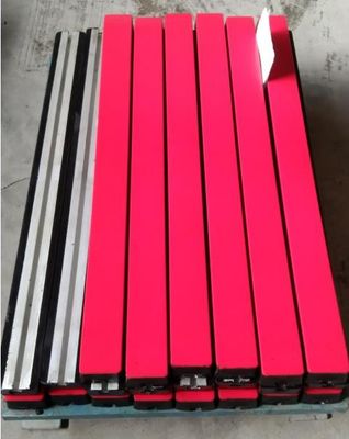 4' Rubber Conveyor Impact Bars Conveyor Abrasive Impact Extension Bar