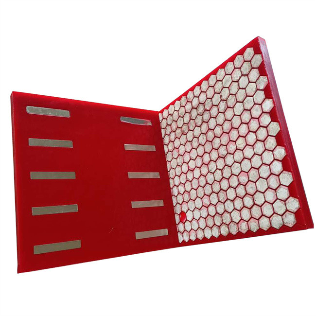 Polyurethane Ceramic Conveyor Chute Liners Steel Backed Wear Resistant ...